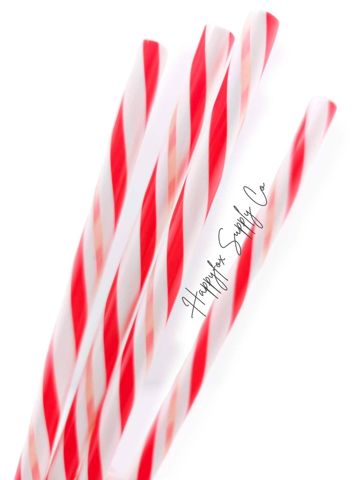 10" Peppermint Straws – Happyfox Supply Co